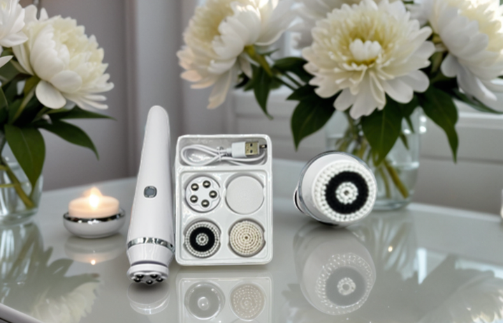 Four Head Mult-Function Facial Spa Cleansing System – Dermamedics ...